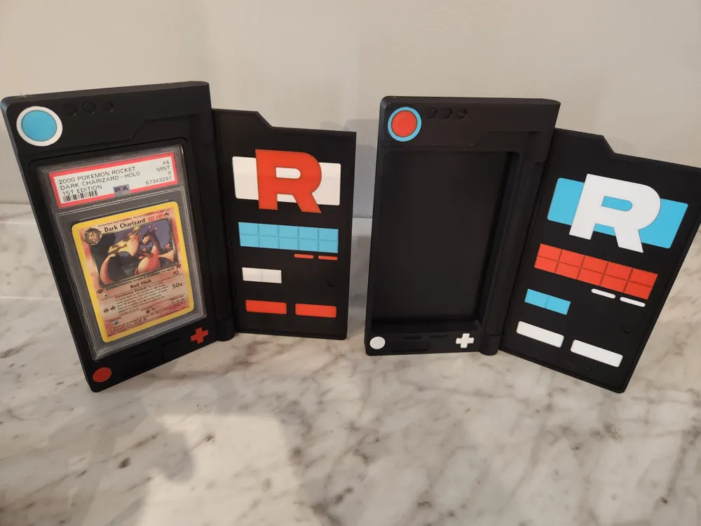 Team Rocket Pokedex w/ Rocket logo Remixed by TKDESIGN3D - MakerWorld