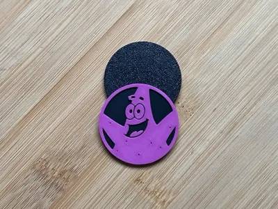 Patrick Star Coin (SpongeBob SquarePants) - Free 3D Print Model ...