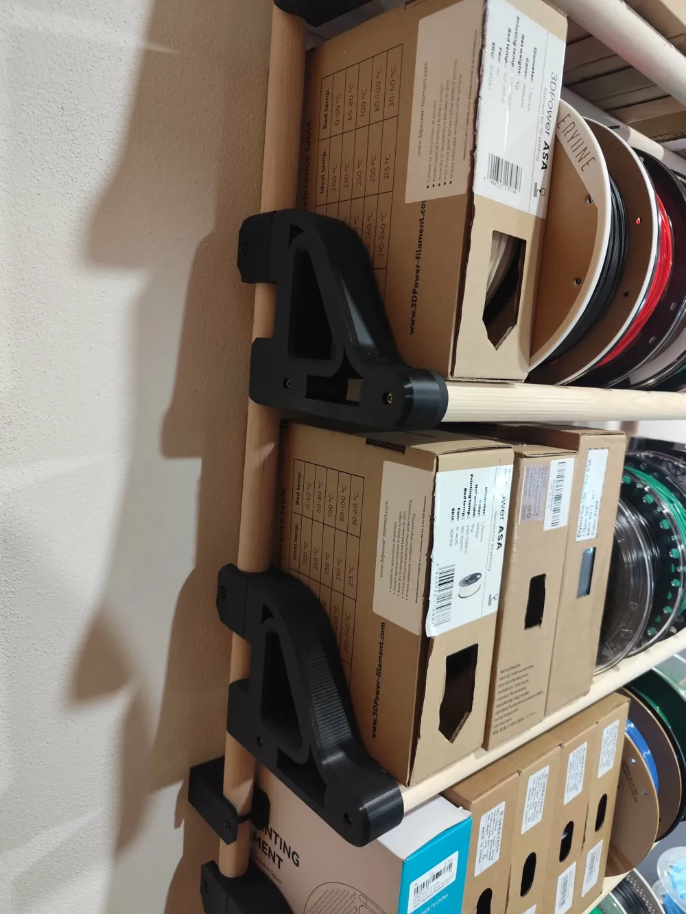 Filament rack/shelf - Free 3D Print Model - MakerWorld