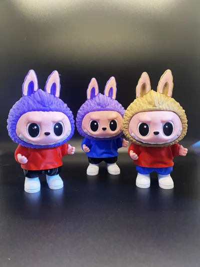 labubu - Parts Printing by Robert MakerWorld: Download Free 3D Models