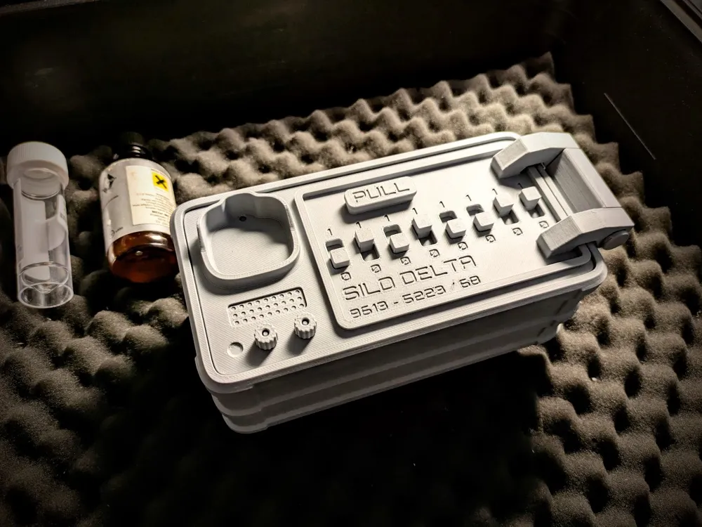 Nuclear Launch Code Vault by Protoboard MakerWorld: Download Free 3D Models