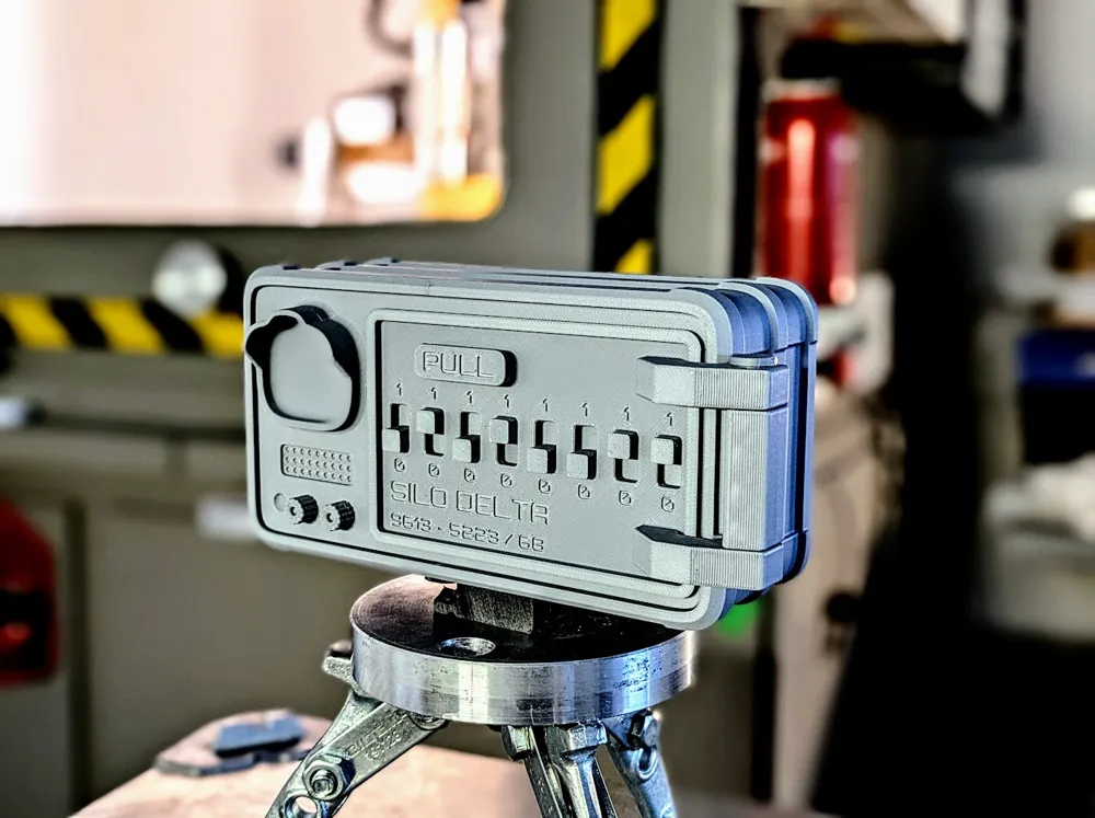 Nuclear Launch Code Vault by Protoboard MakerWorld: Download Free 3D Models