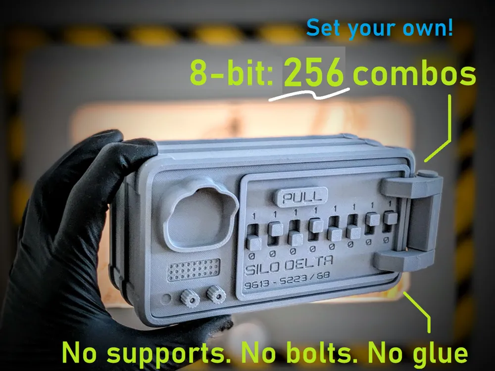 Nuclear Launch Code Vault by Protoboard - MakerWorld