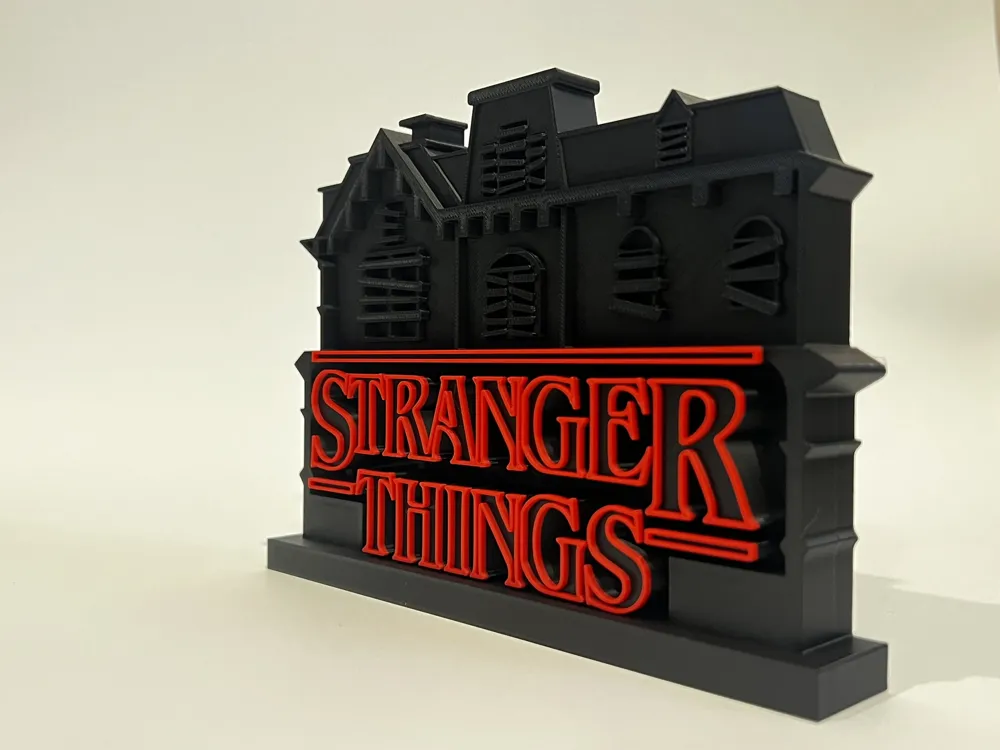 Logo de Stranger Things - Casa Creel - Modelo de impresión 3D gratuito ...
