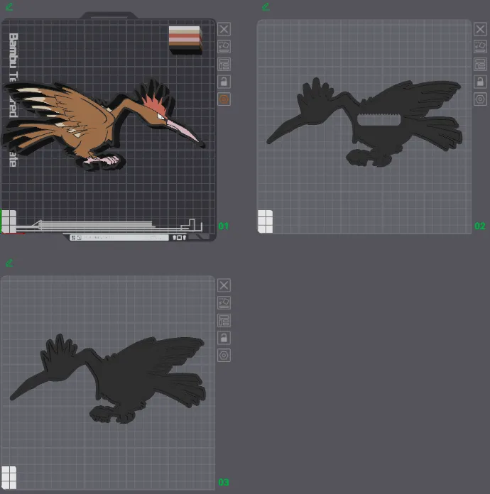 Pokemon - 0022 Fearow LED Lamp by BeeTee 3D - MakerWorld