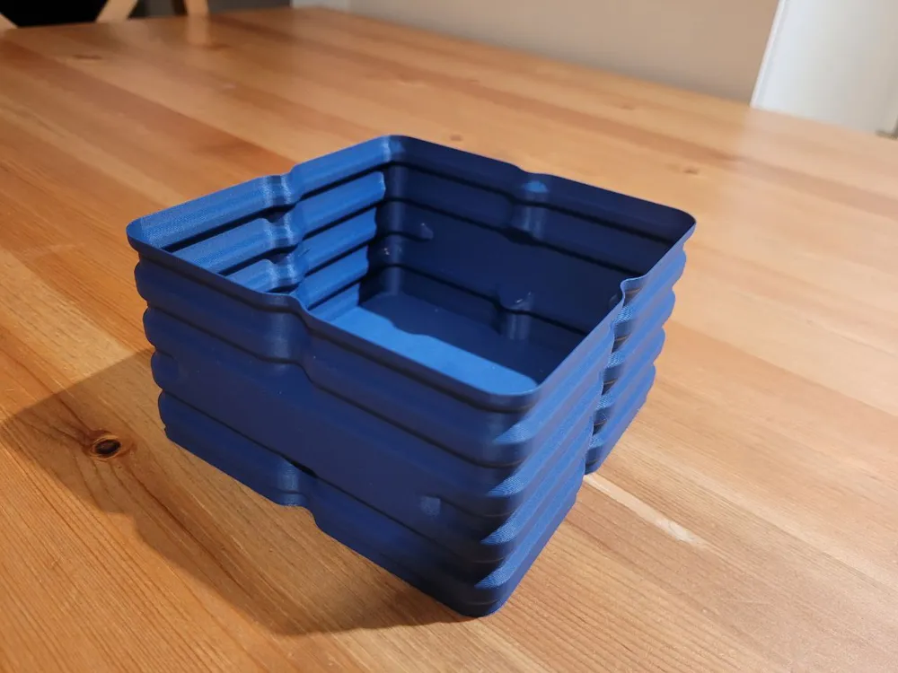Just a Stackable Box (Vase Mode) - Version 2 by finniminni - MakerWorld