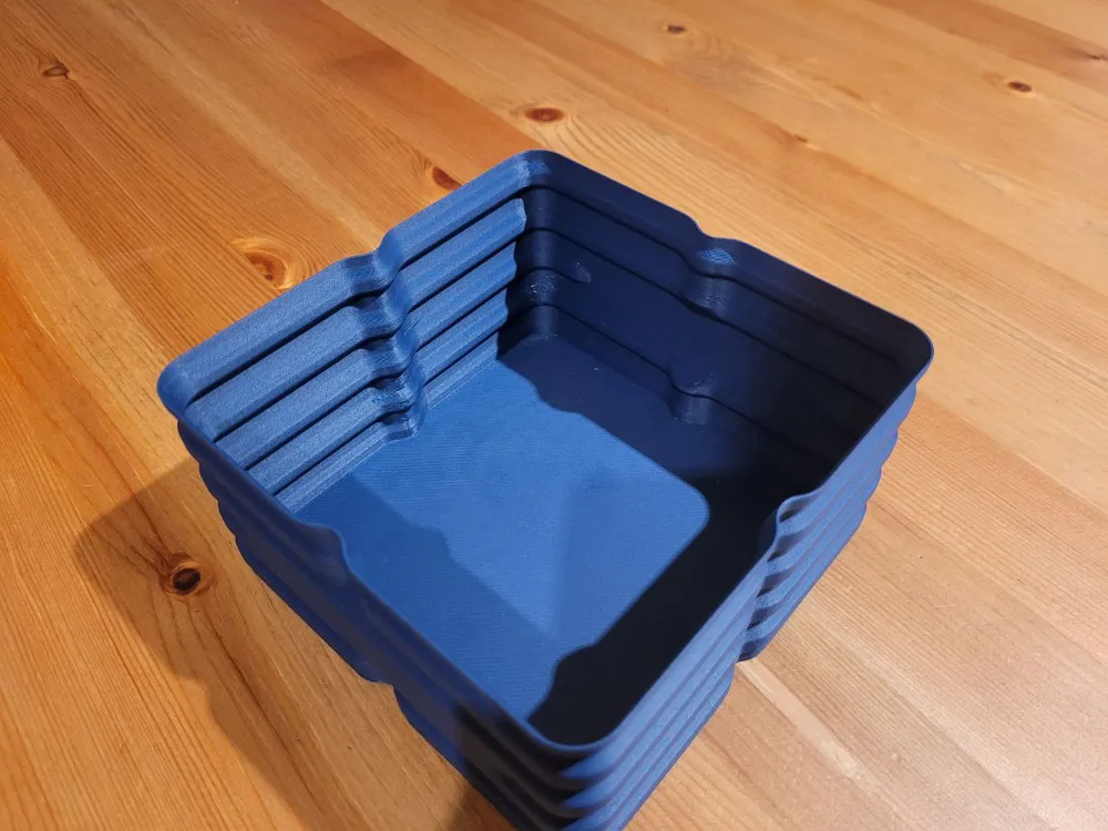 Just a Stackable Box (Vase Mode) - Version 2 by finniminni - MakerWorld