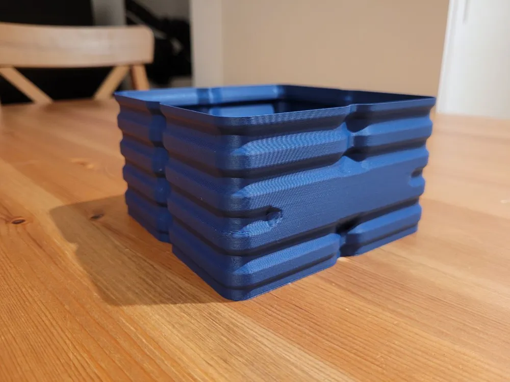 Just a Stackable Box (Vase Mode) - Version 2 by finniminni - MakerWorld