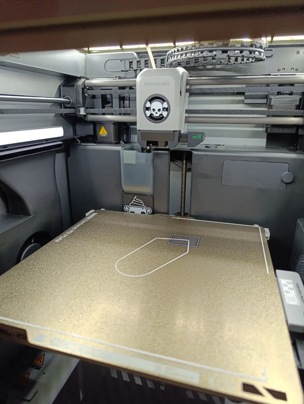 X1 Skull Extruder Fan Cover by G3D LabMakerWorld: Download Free 3D Models