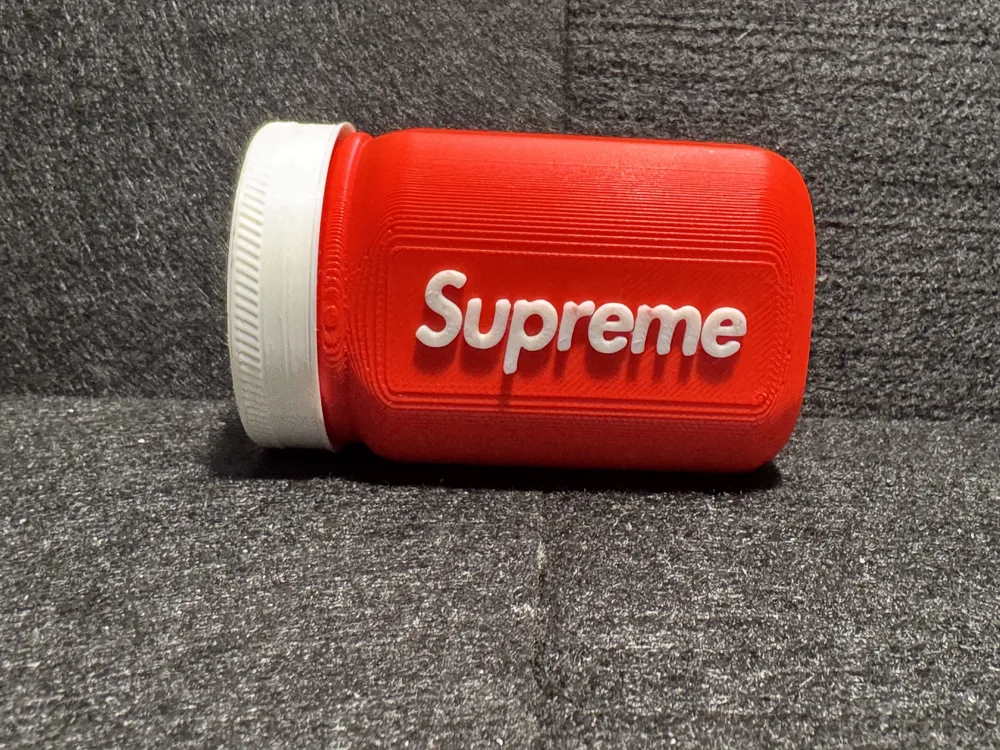 Mini Supreme Mason Jar w/ Lid by JDESIGNZ MakerWorld: Download Free 3D ...