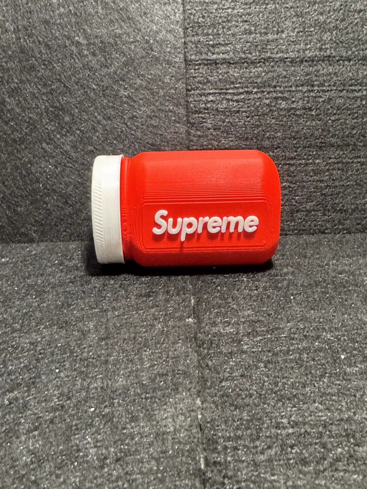 Mini Supreme Mason Jar w/ Lid by JDESIGNZ MakerWorld: Download Free 3D ...
