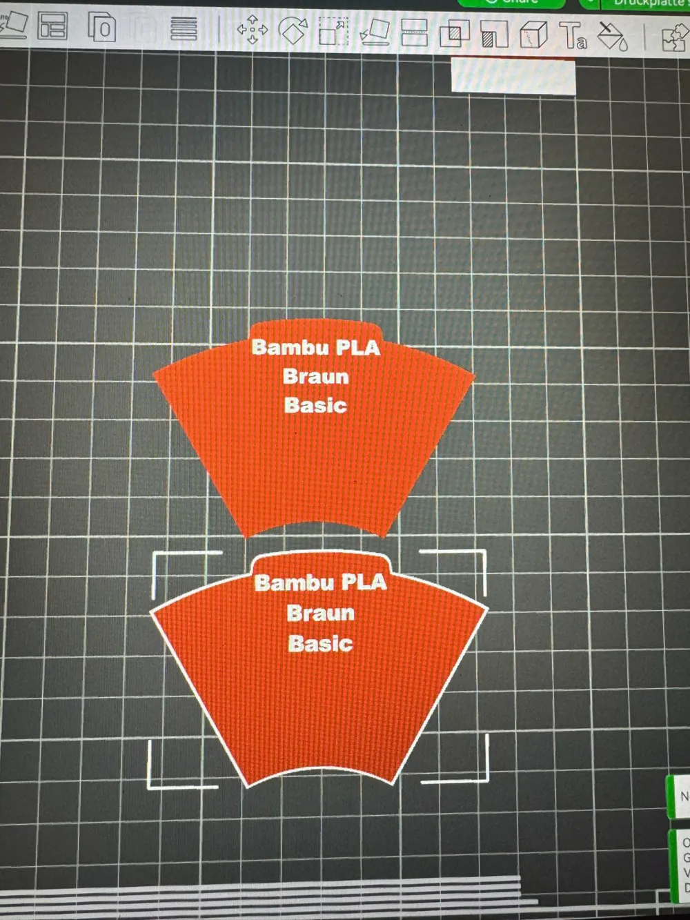 Sunlu RFID Chip Befestigung Braun Basic/ Sunlu RFID mounting Brown ...