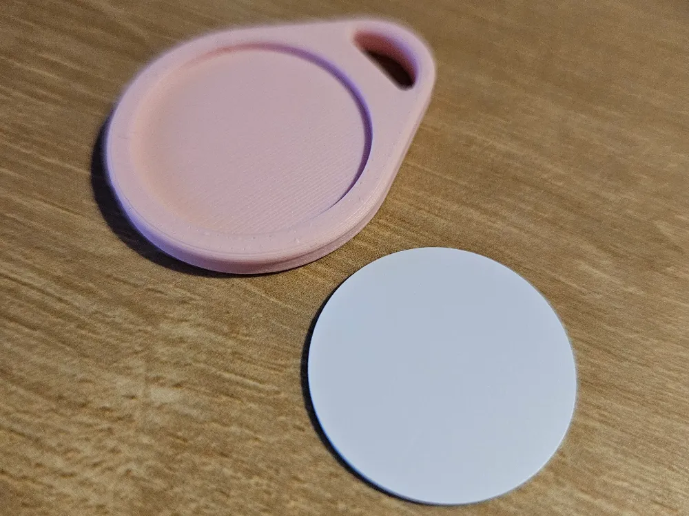 NFC Tag Keychain - Free 3D Print Model - MakerWorld
