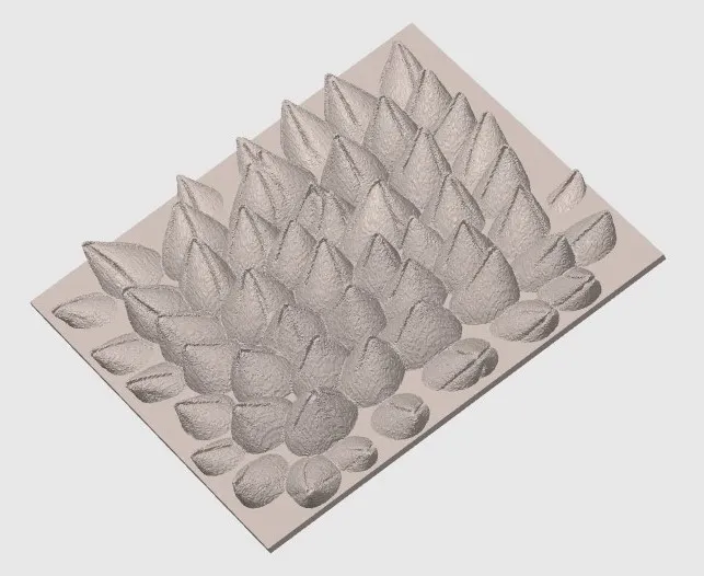 Experimental Modular 3D Texture Tile - Free 3D Print Model - MakerWorld