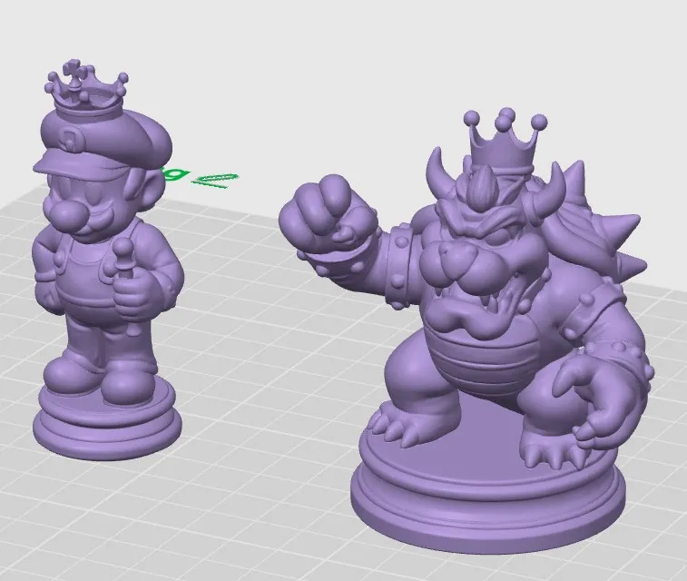 Super Mario Chess - Free 3D Print Model - MakerWorld