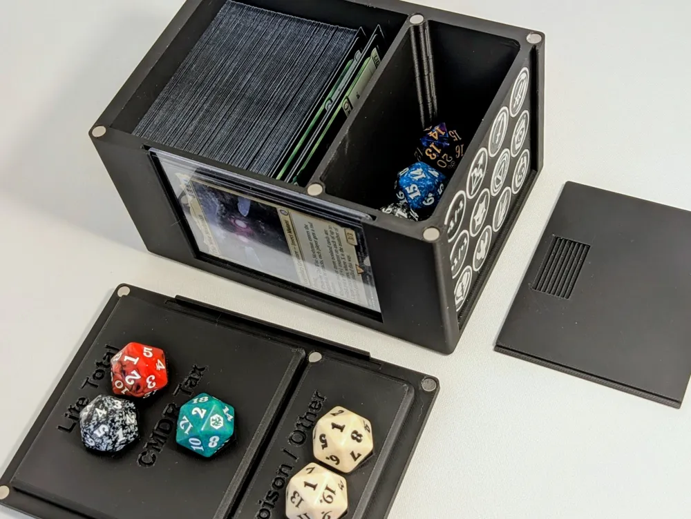 MTG Commander Deck Vault - Free 3D Print Model - MakerWorld
