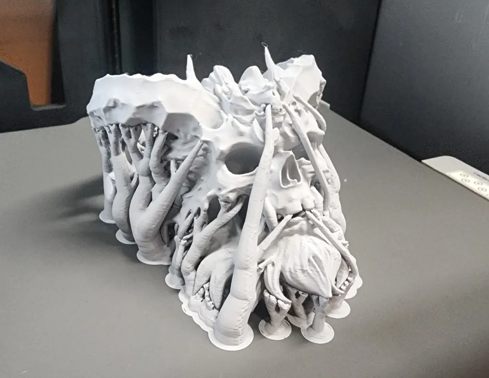 Bearded Ogre Skull by Triple G Workshop - MakerWorld