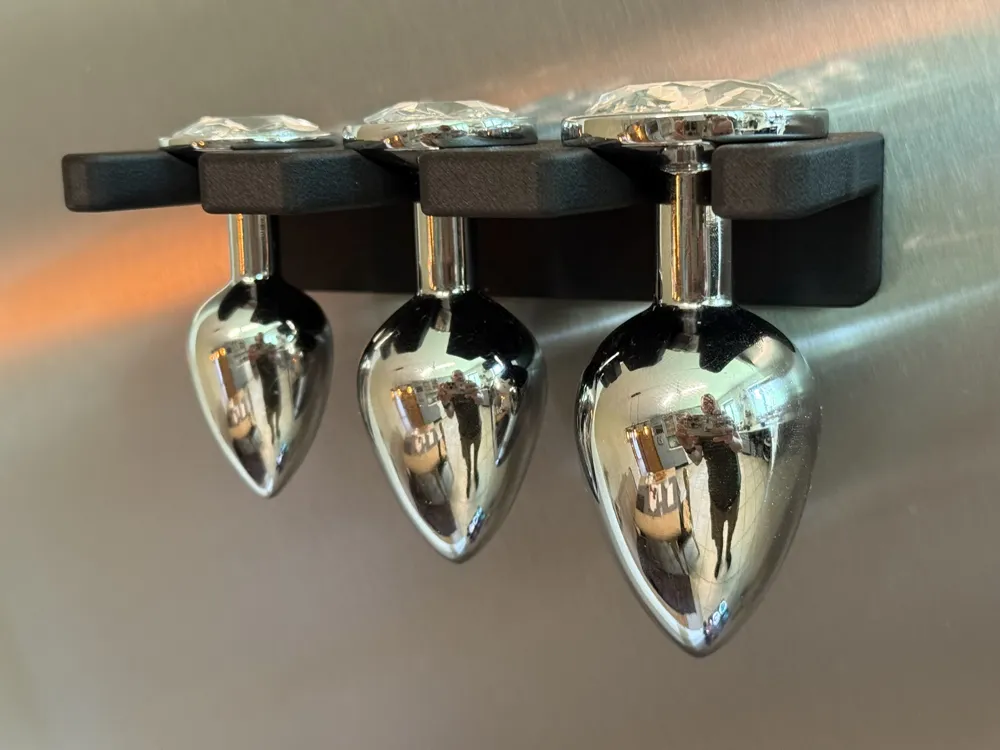 Anal Plug Wall Mount with Magnet or Screwable - Free 3D Print Model ...