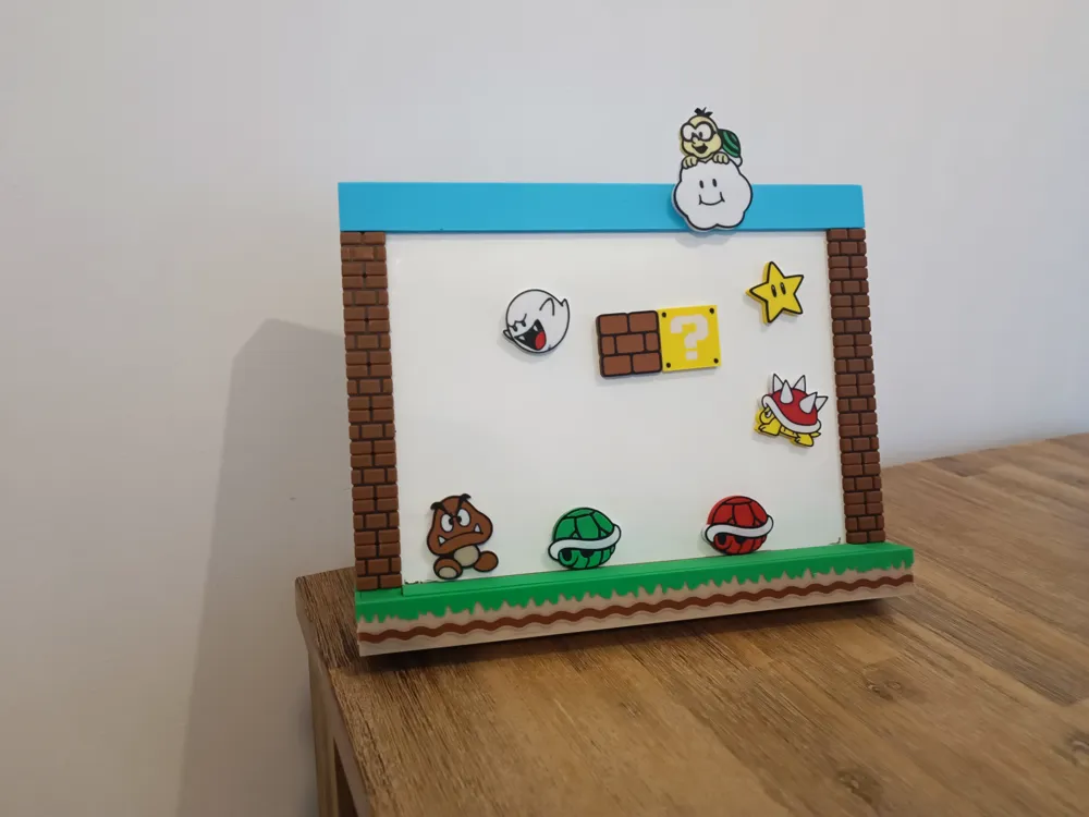 Super Mario Whiteboard by Mr.P. - MakerWorld