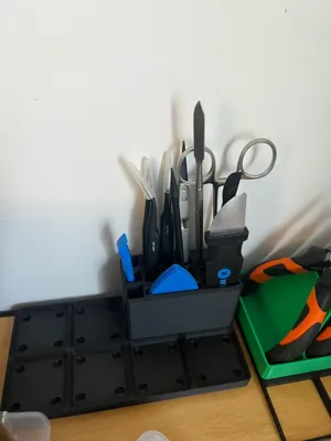 Gridfinity iFixit Toolkit Holder - Compact Shared by Lucas.G - MakerWorld