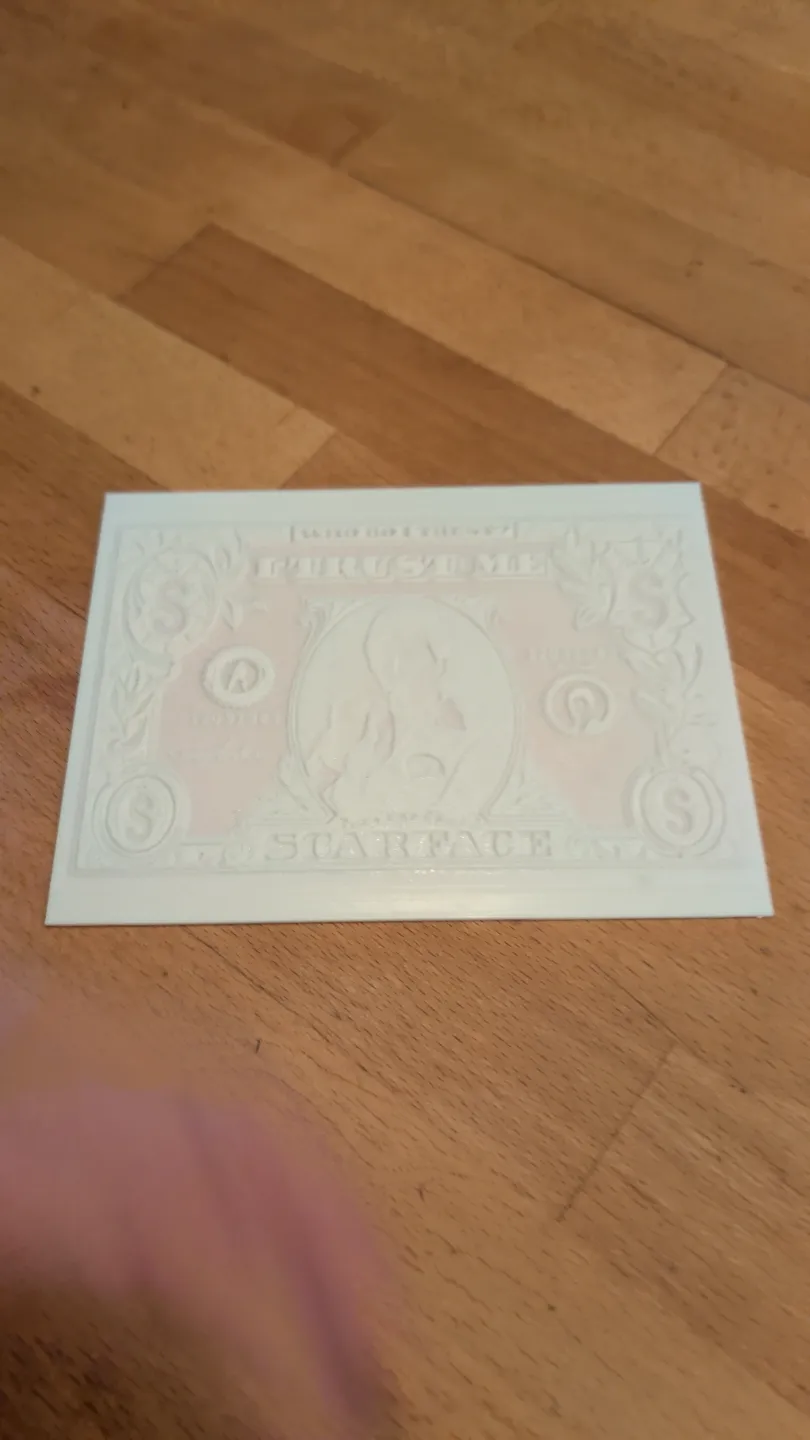 Scarface - Billet - litophane by L8MxVideo - MakerWorld