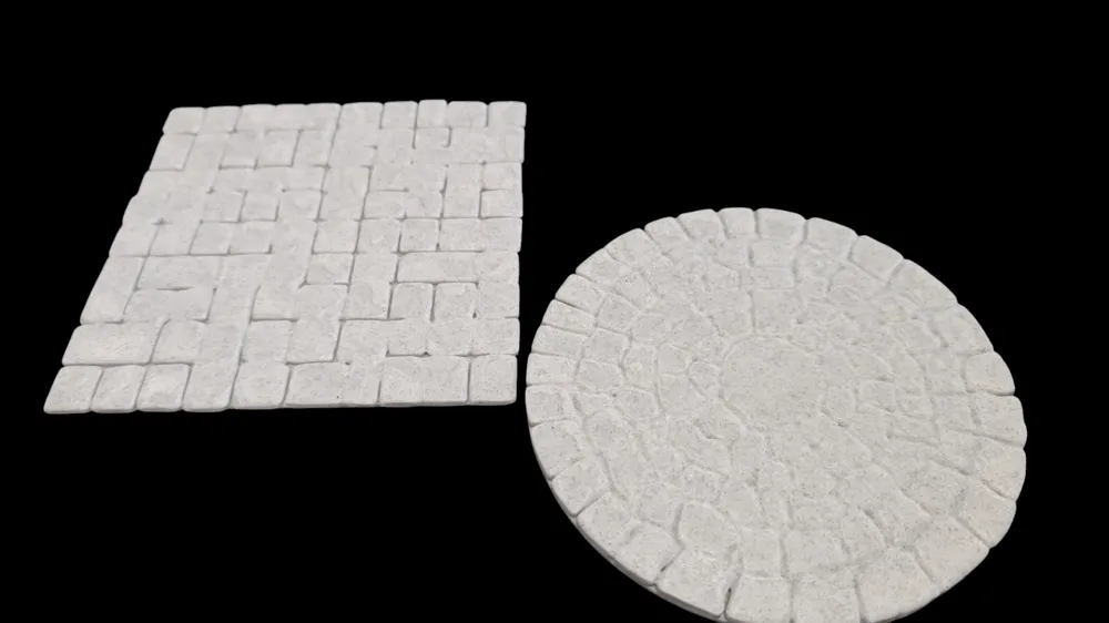 DnD Cobblestone Floor Various Sizes Miniature by MikeGyver MakerWorld ...
