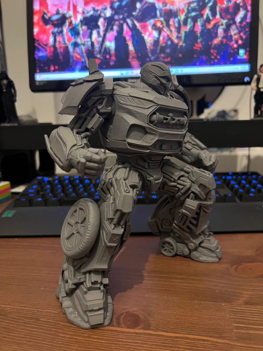 Ford Transit Custom Transformer autobot - Free 3D Print Model - MakerWorld