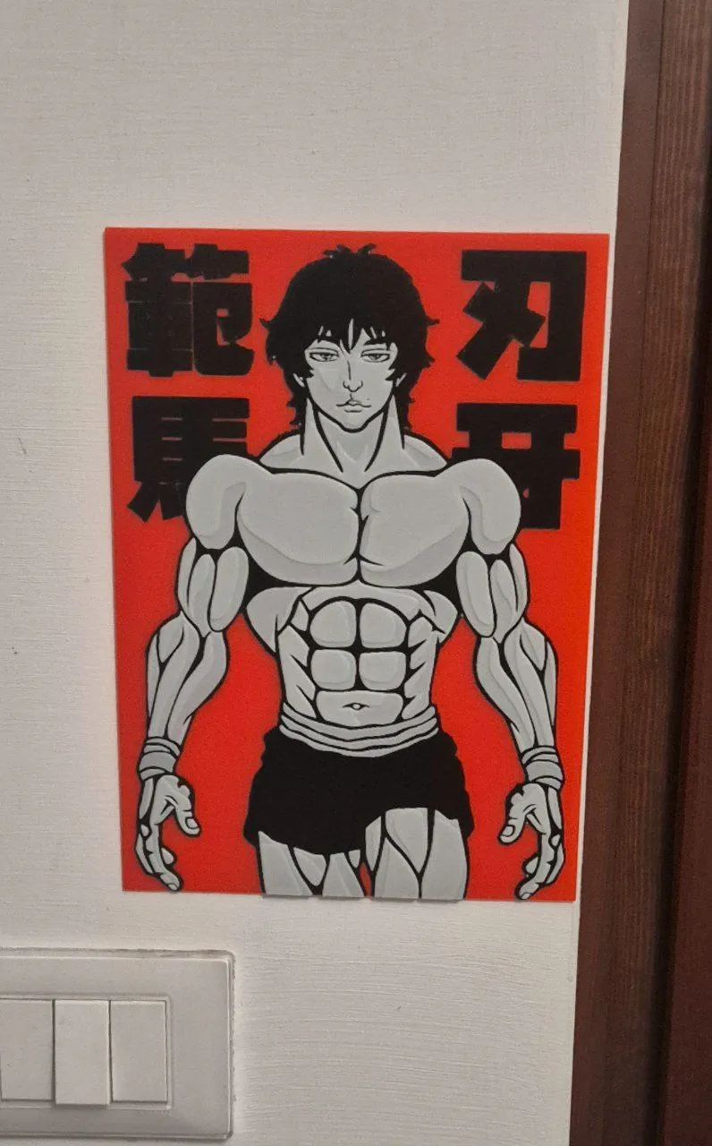 Baki Hanma | Baki the Grappler | Hueforge by toonj - MakerWorld