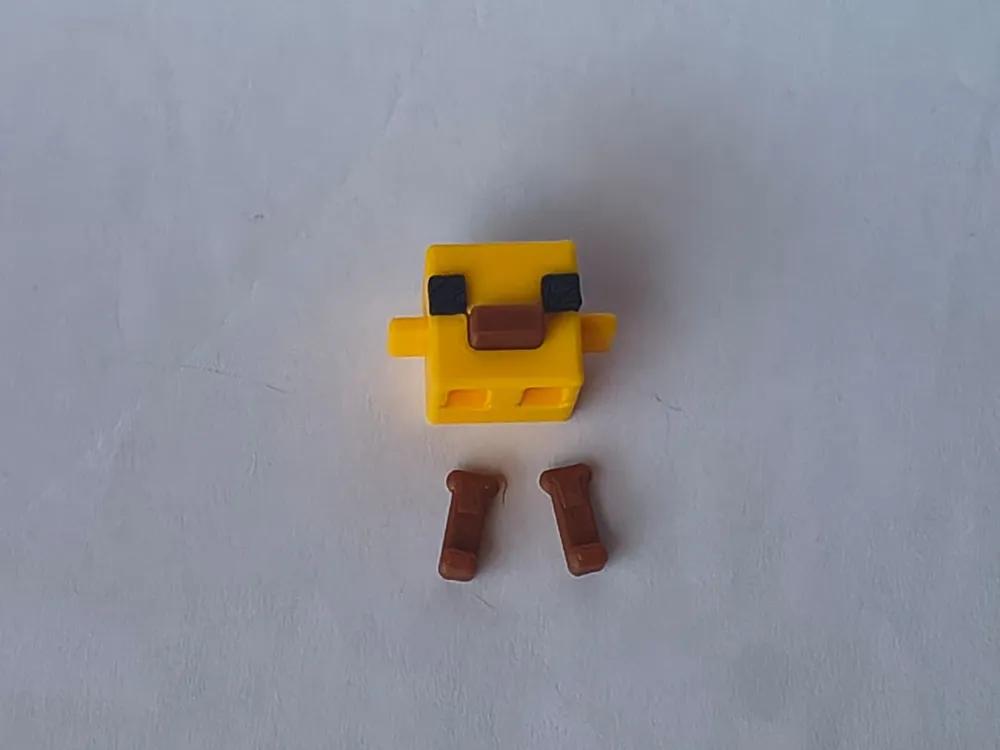 Minecraft Baby Chicken Keychain - Free 3D Print Model - MakerWorld