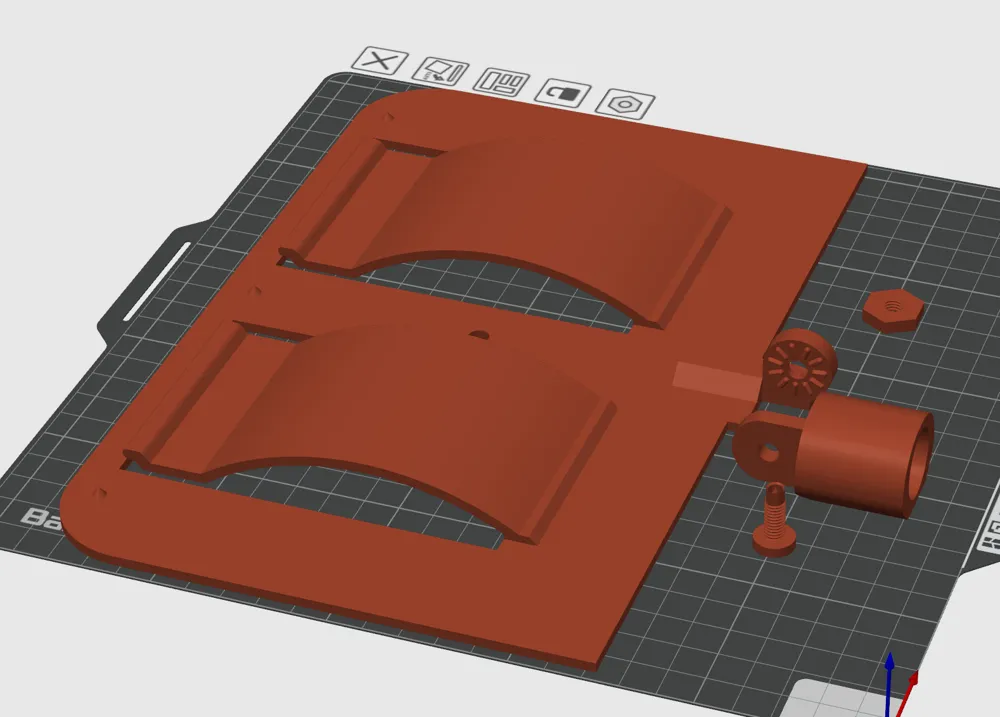 Paint Shield Holder Cardboard Paint Spray Shield - Free 3D Print Model ...