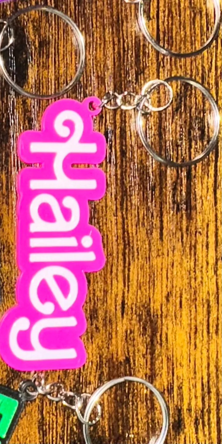 barbie hailey keychain by aidanspiter - MakerWorld
