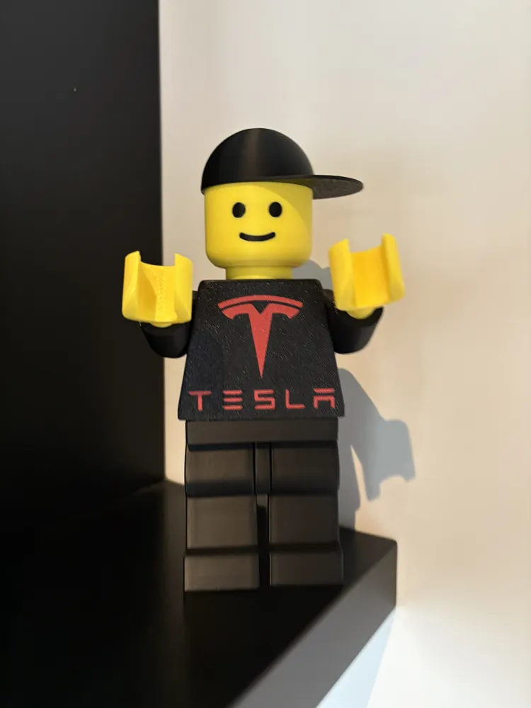 Tesla Brickman 20cm - Free 3D Print Model - MakerWorld