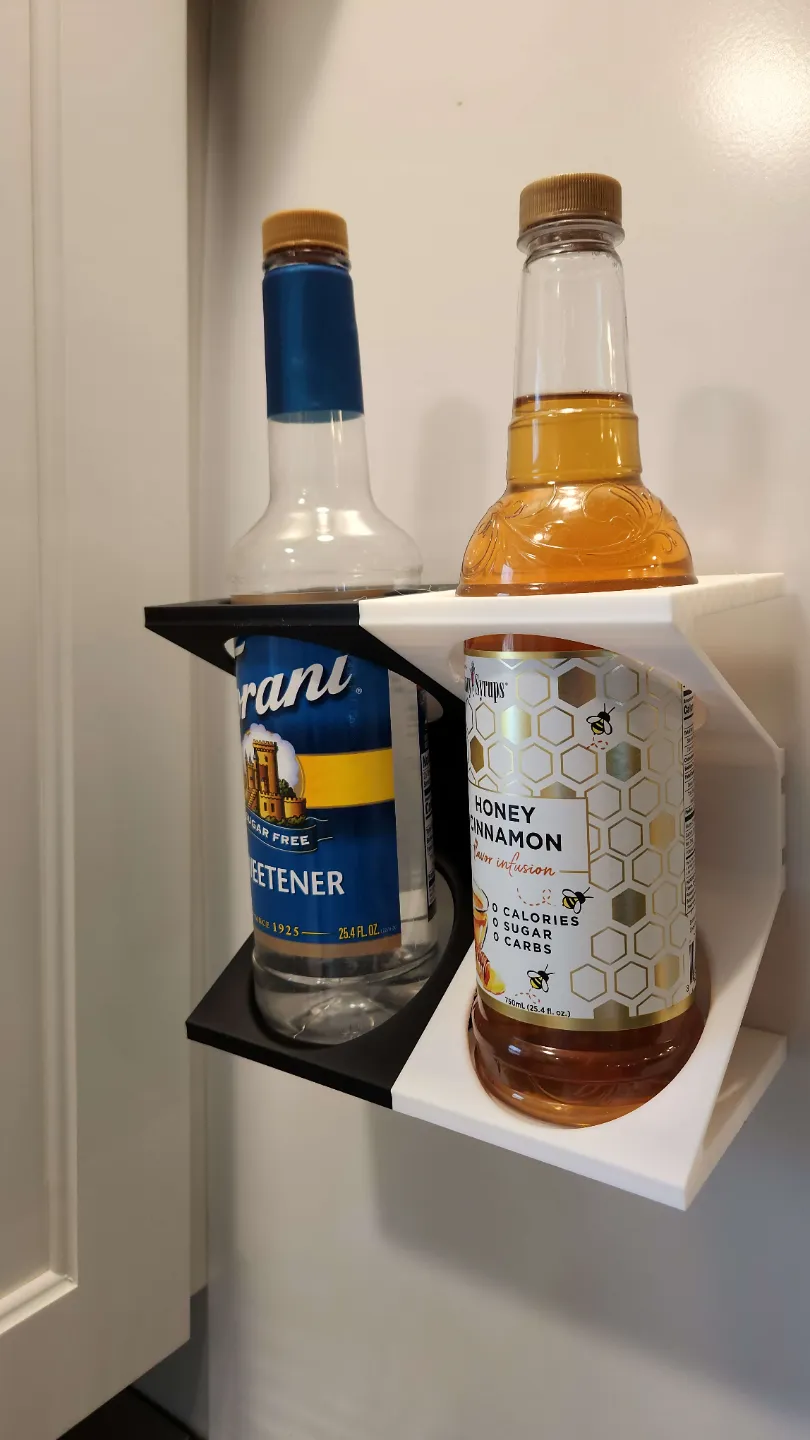 [College Friendly] Wall Mounted Syrup Holders by MartMan - MakerWorld