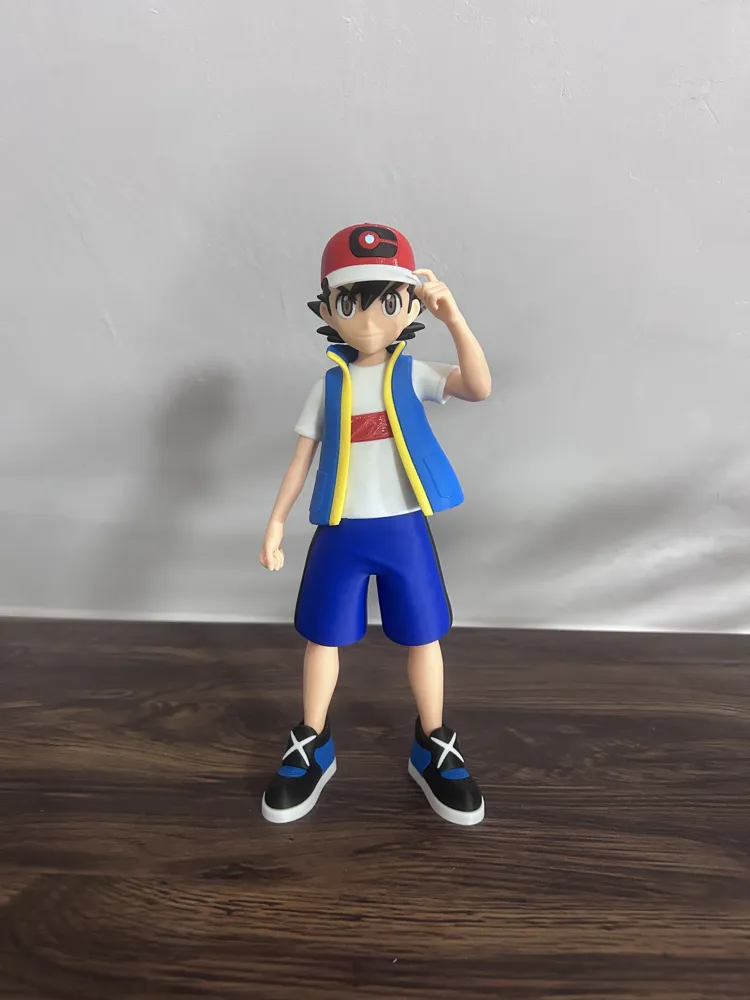 Pokemon - Journeys Ash Ketchum - Part Assembly - Free 3D Print Model ...