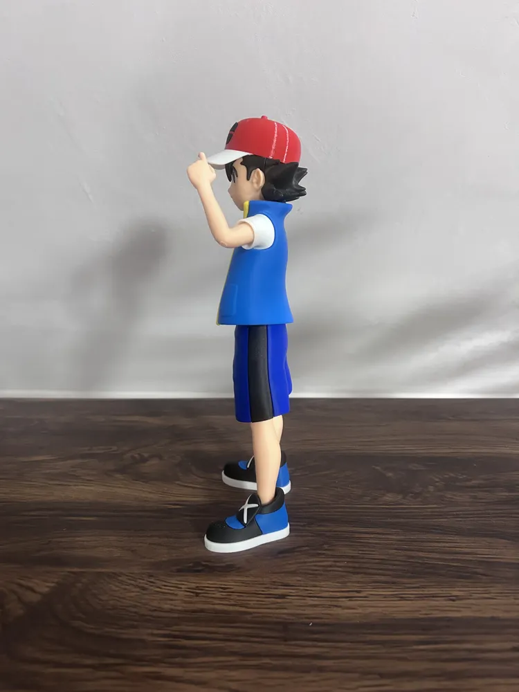 Pokemon - Journeys Ash Ketchum - Part Assembly - Free 3D Print Model ...