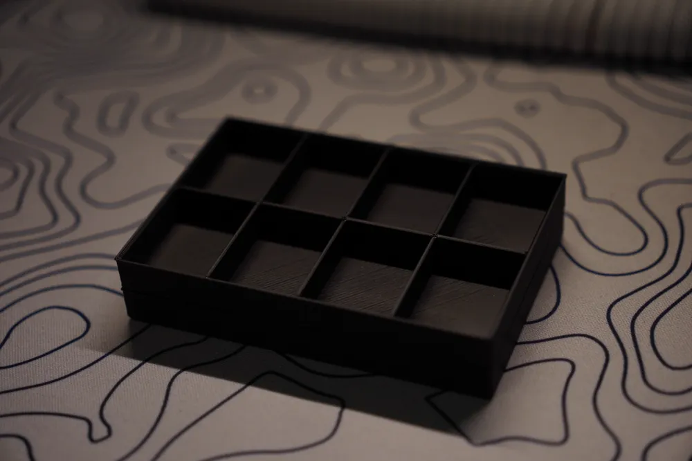 Lightweight Stackable Parts Sorting Trays by BorgoTechSpace - MakerWorld