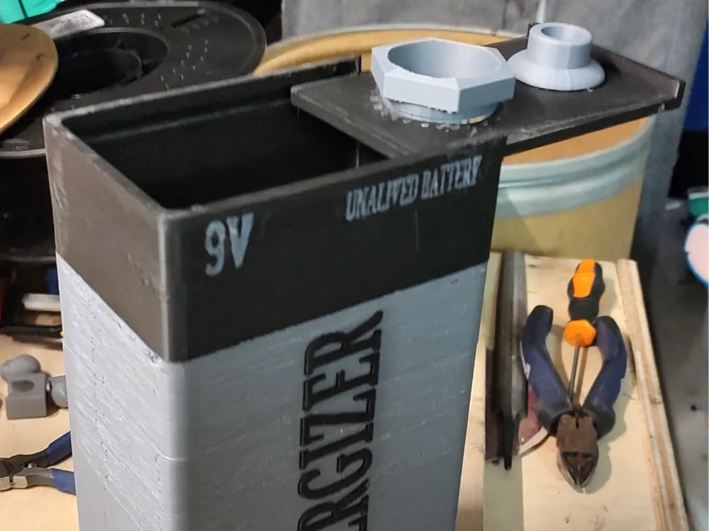 Dead Battery Storage - Free 3D Print Model - MakerWorld