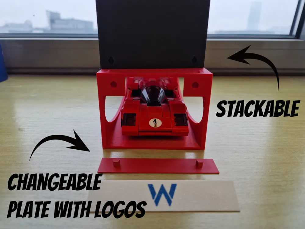 F1 Speed Champions stackable display stand - Free 3D Print Model ...