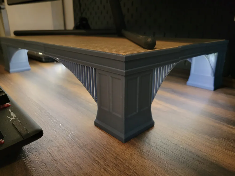 Bridge inspired Monitor Riser by araymbox - MakerWorld