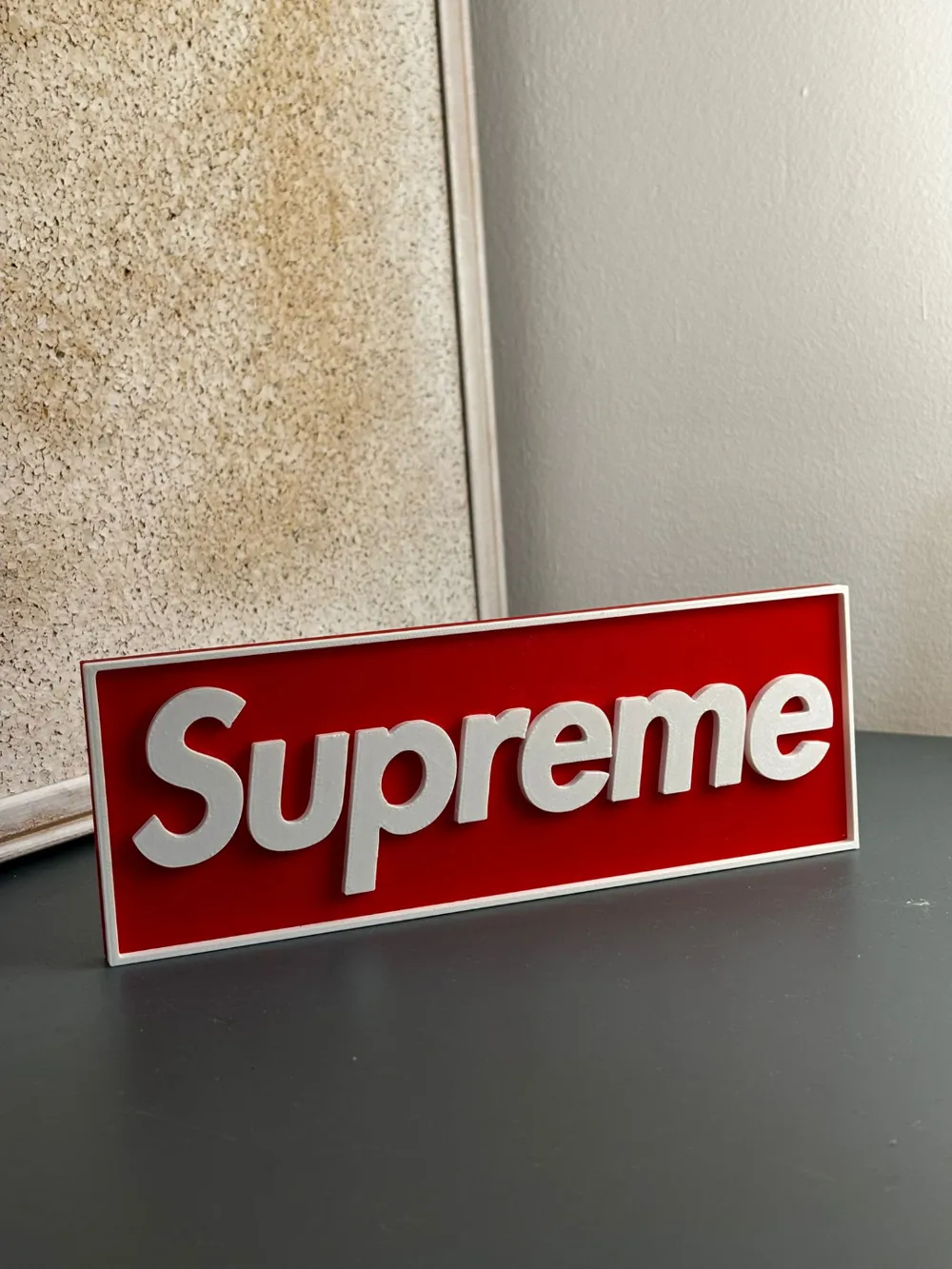 Supreme logo by TMA3D MakerWorld: Download Free 3D Models