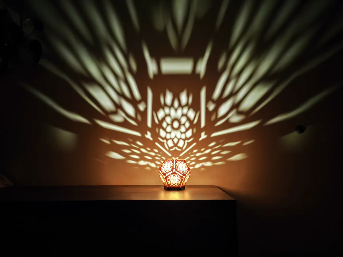 Shadow Lamp, Mandala - Free 3D Print Model - MakerWorld