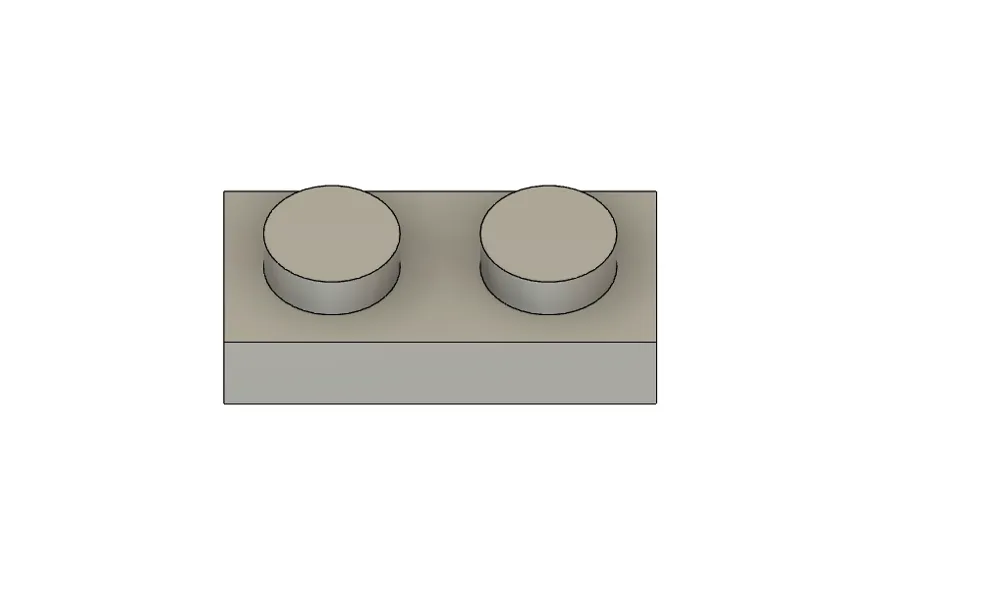 1x2 Plate by Milan De Bremme - MakerWorld