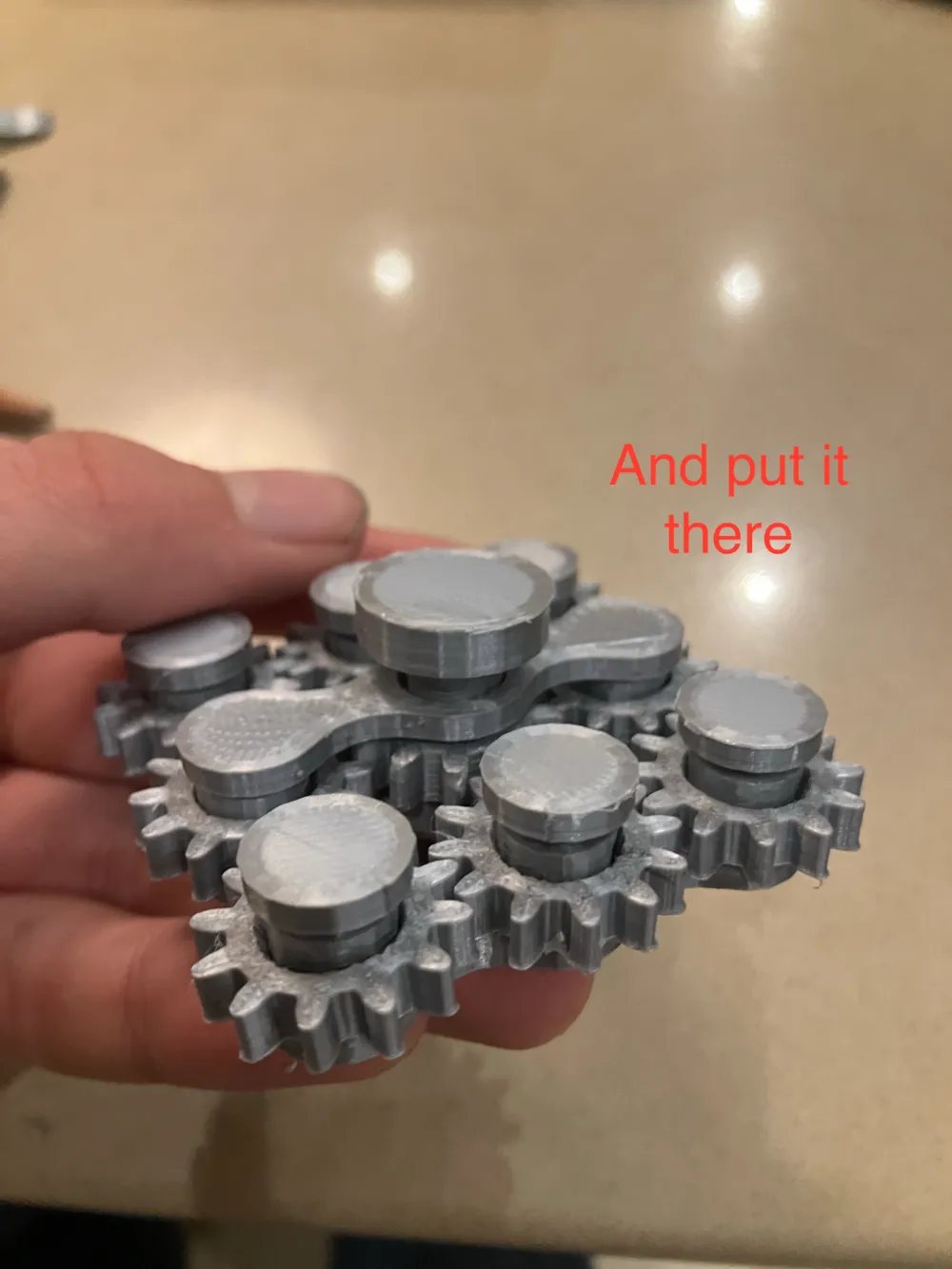 Gear Fidget Spinner by Scraaat MakerWorld: Download Free 3D Models