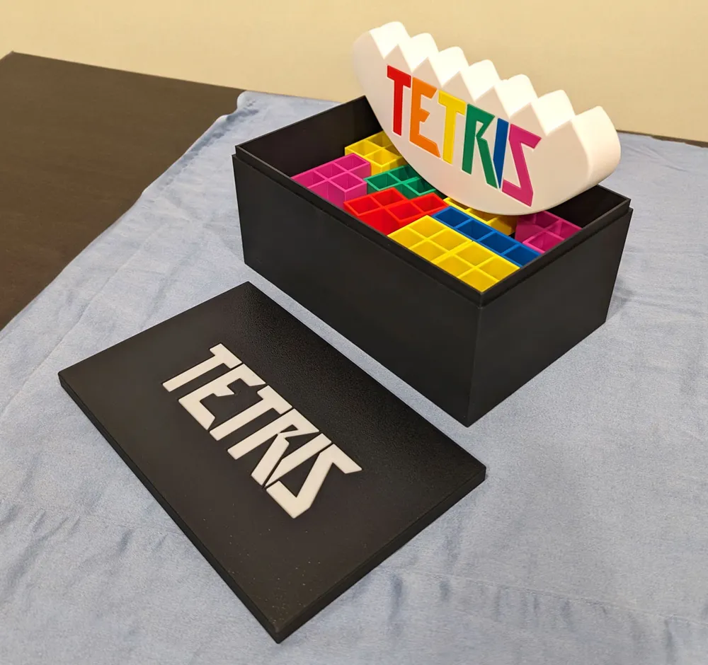 Tetris Box With Letter Plate by proto_boy - MakerWorld