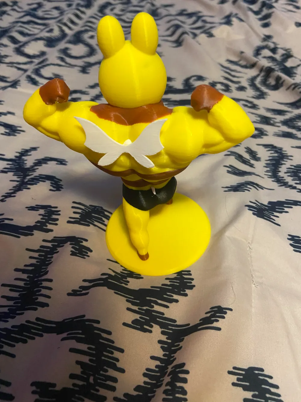 buff bunny bee beepu - Free 3D Print Model - MakerWorld