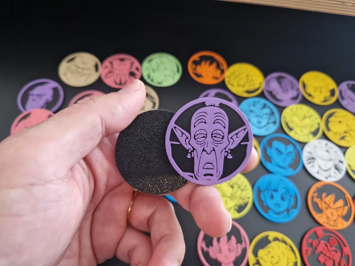 Old Kai (DBZ) collectible coin - Free 3D Print Model - MakerWorld