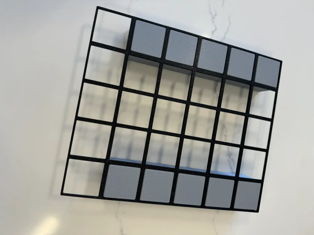 1x5 Gridfinity AA (Qty 24) Battery Holder by RustyK - MakerWorld