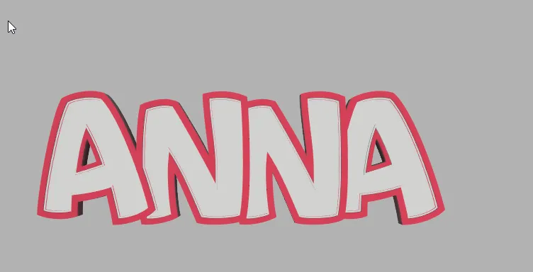 prenom personaliser Anna by didoucrazyfrog11 - MakerWorld
