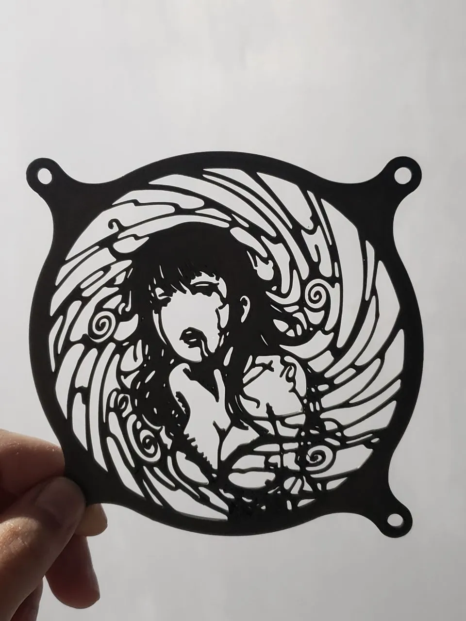 Body Horror 120mm PC fan Cover - Free 3D Print Model - MakerWorld