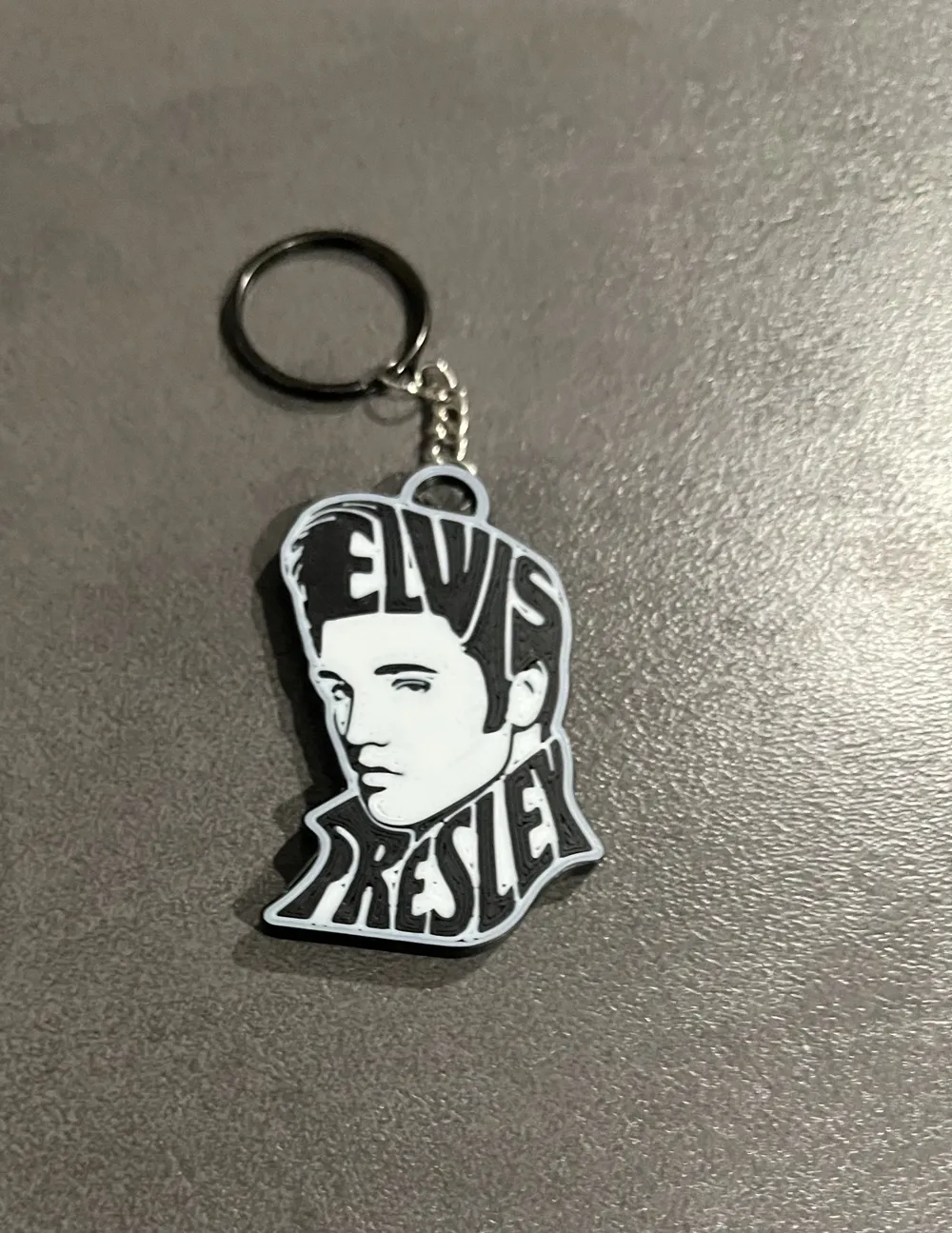 Elvis Presley keychain - Free 3D Print Model - MakerWorld